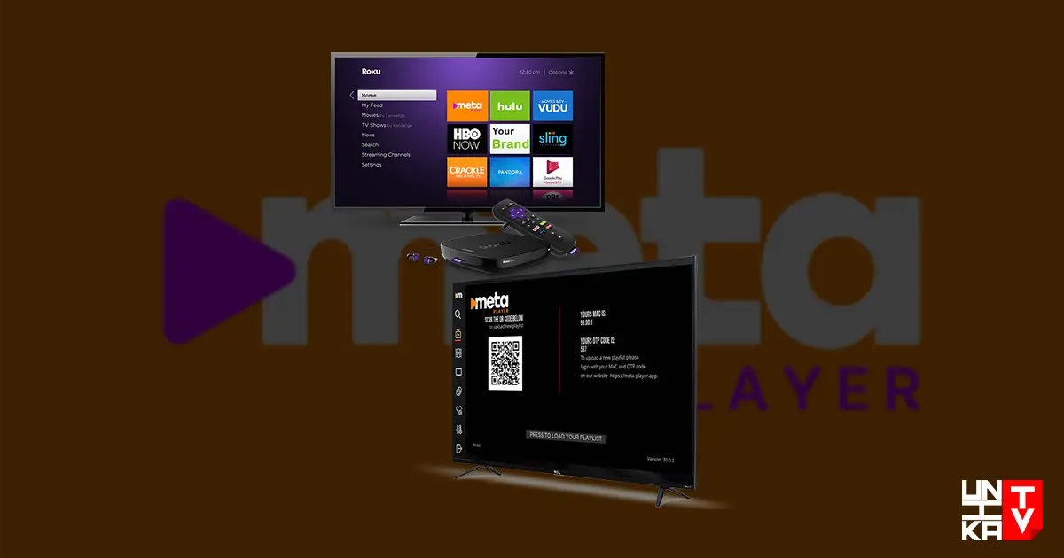 Instalação Meta Player Na Sua Smart TV ROKU - UNIKATV